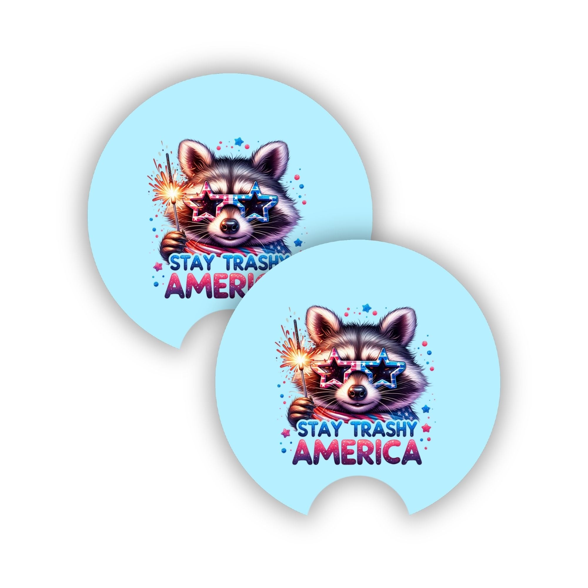 Independence Day Mischief Car Coasters – NotTodayLuciifer